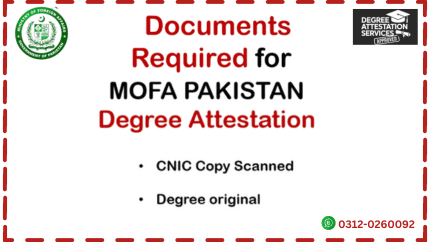 Urgent Apostille Attestation in Pakistan | Call 03120260092